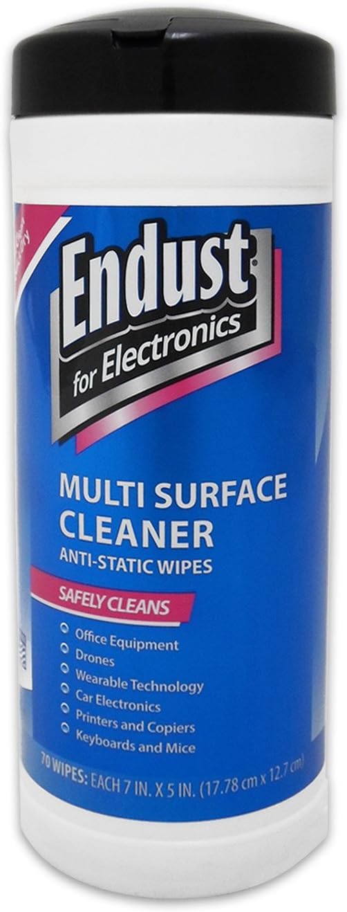 Amazon.com: Endust for Electronics Multi-Surface Anti-Static Wipes ...