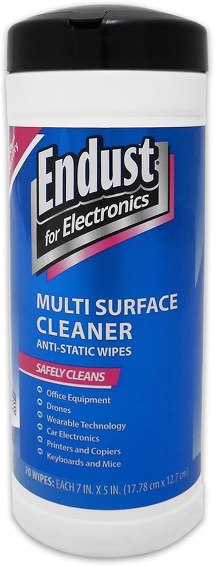 Amazon.com: Endust for Electronics Multi-Surface Anti-Static Wipes ...