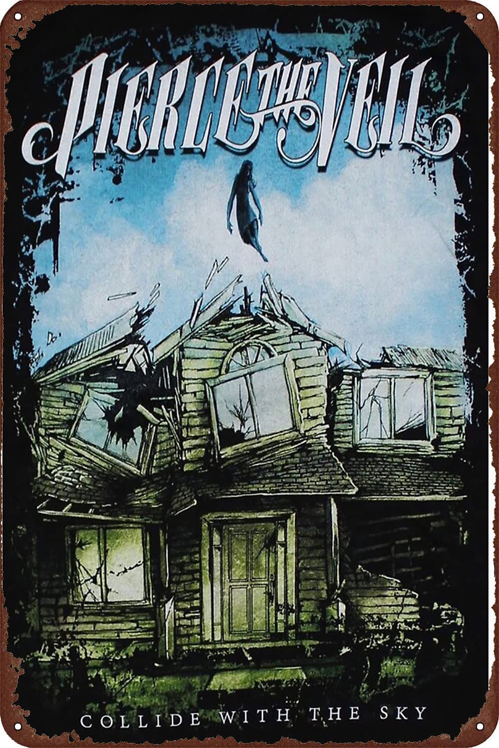 Pierce The Veil Collide With The Sky Logo Drawing