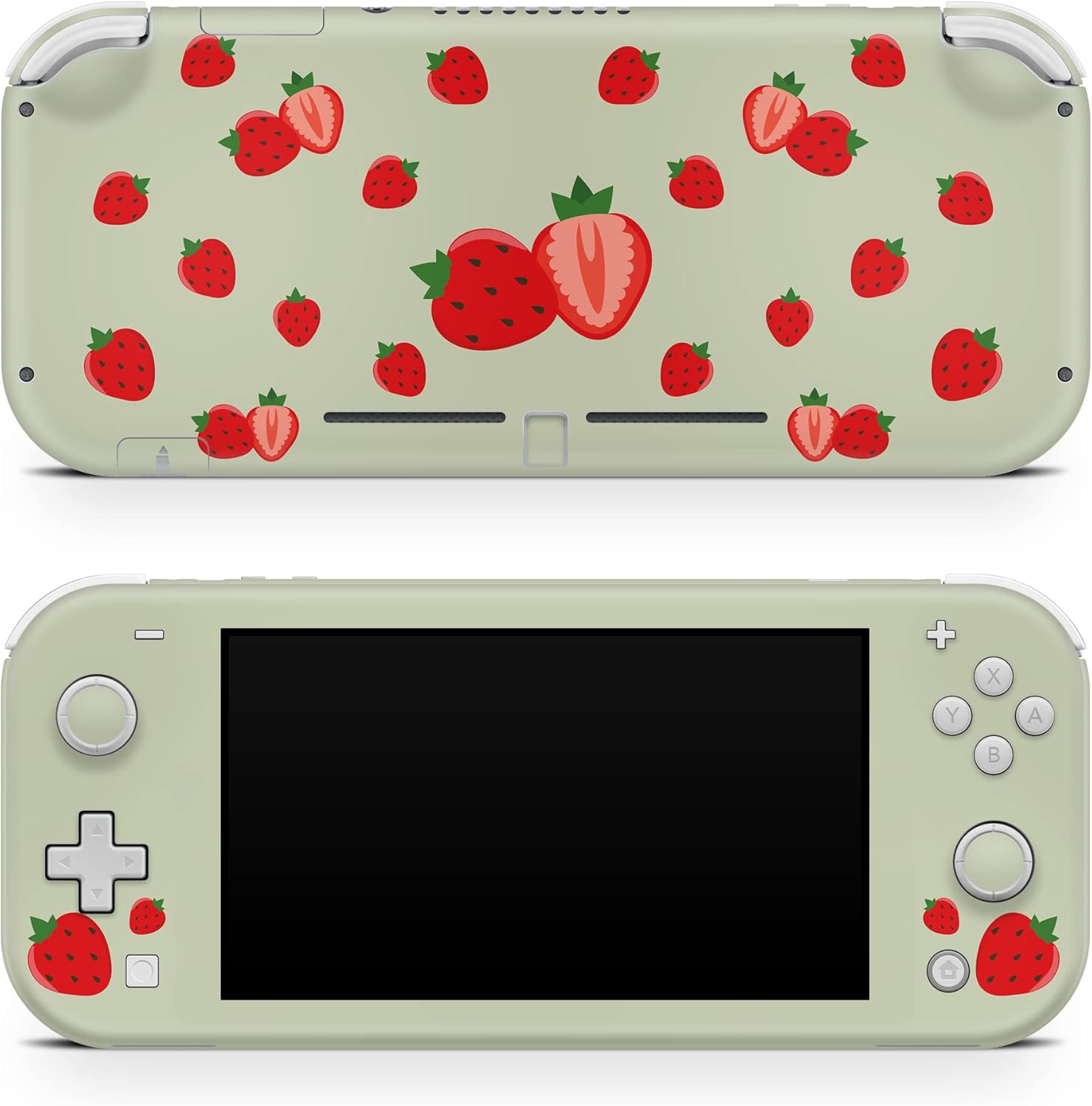Amazon.com: Tacky Design Strawberry Decal Skin Compatible with Nintendo ...