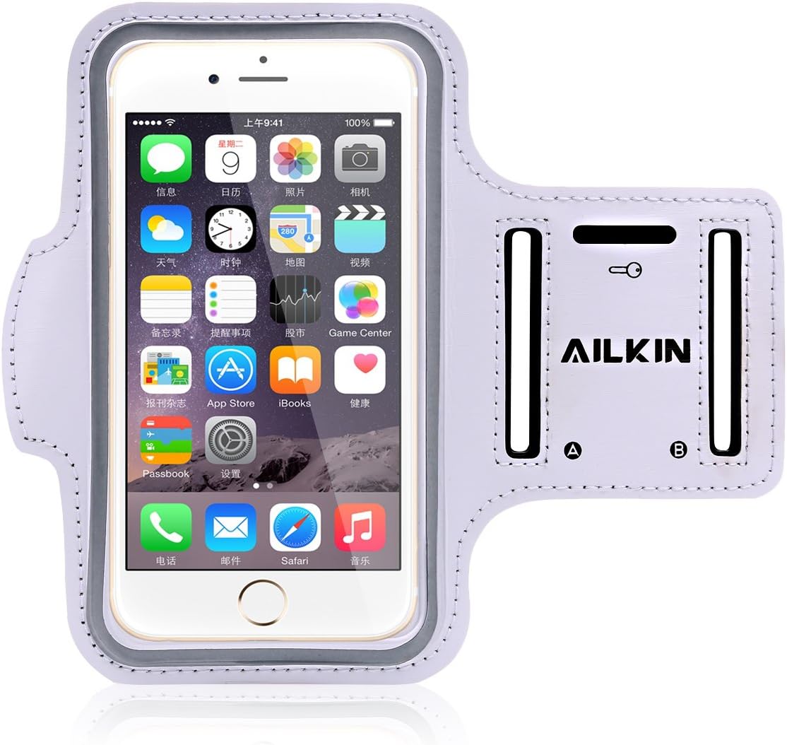 Amazon.com: Pro Sport Armband, AILKIN Running Sports Armband for iPhone ...