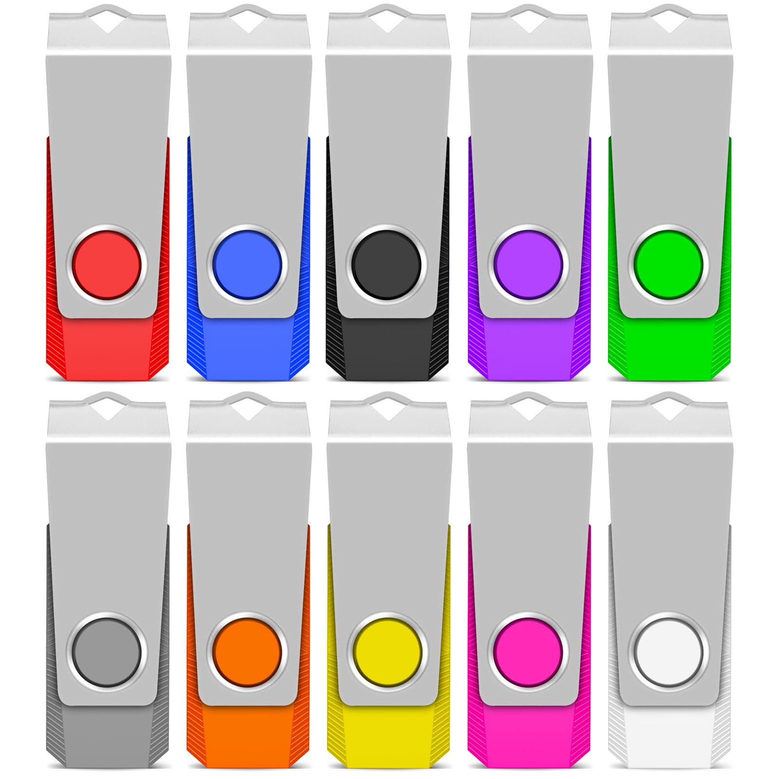 TEWENE USB Memory Stick 2GB USB Stick 2.0 Flash Drive 10-Pack,USB Thumb ...