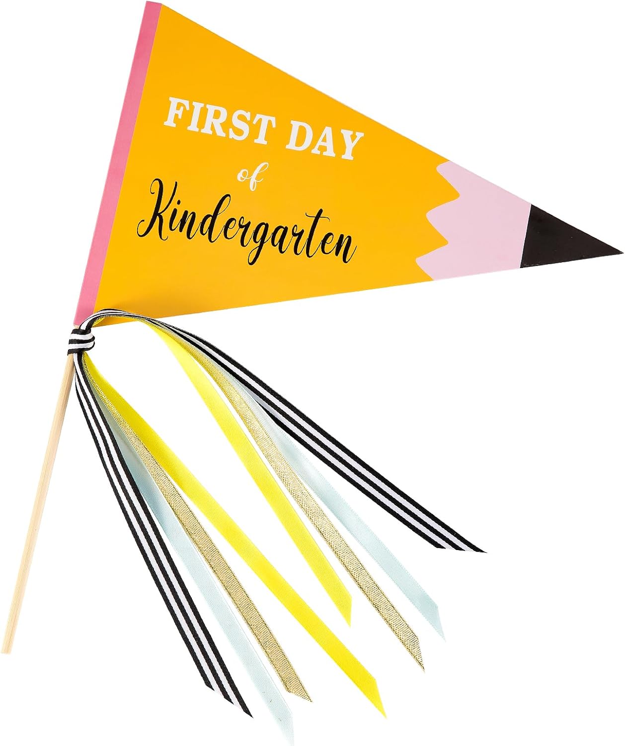 Amazon.com: CINPIUK First Day of School Flag DIY 2024 Back to School ...