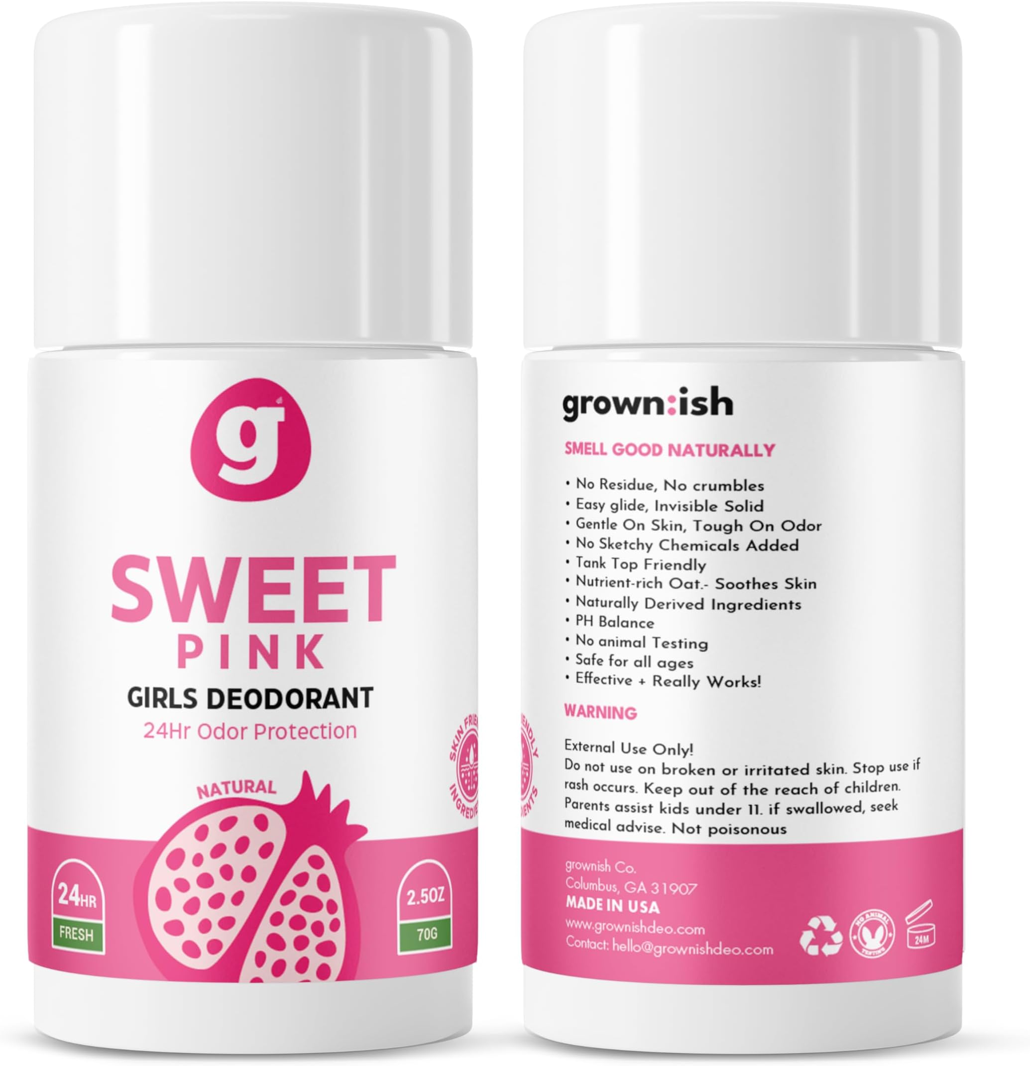 Amazon.com : Tom's of Maine Wicked Cool! Teen Girls Natural Deodorant ...