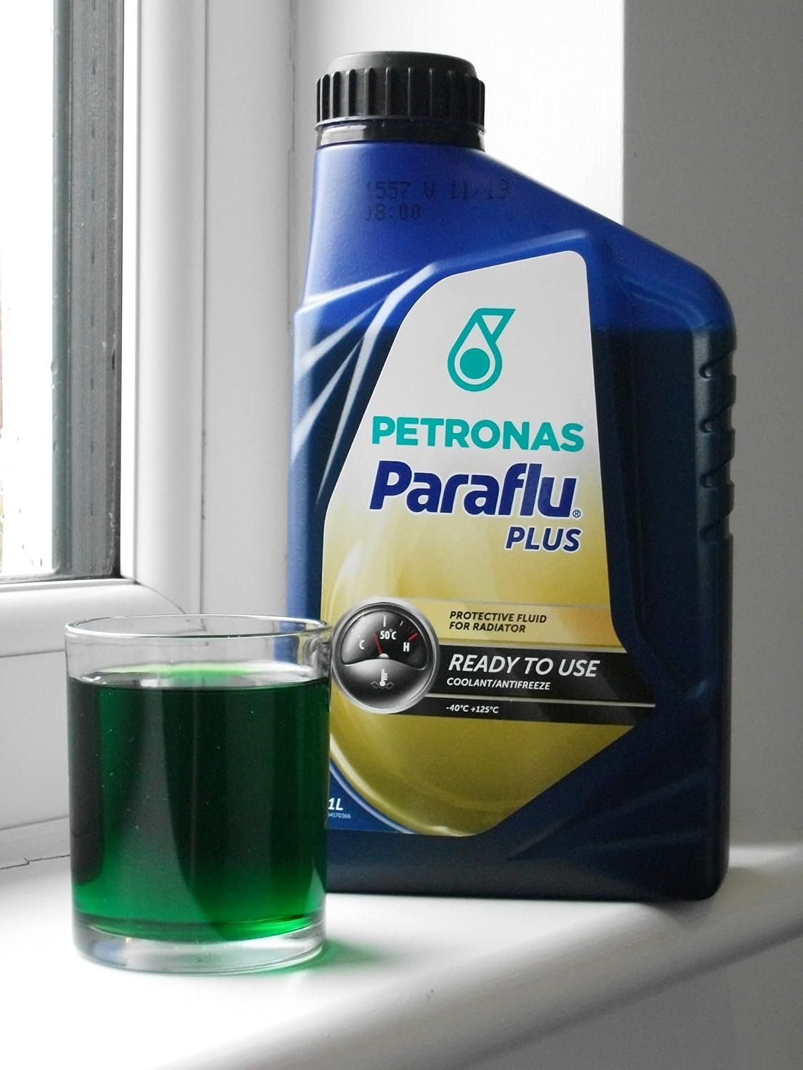Petronas Paraflu Plus Antifreeze Coolant 1 Litre Green : Amazon.co.uk ...