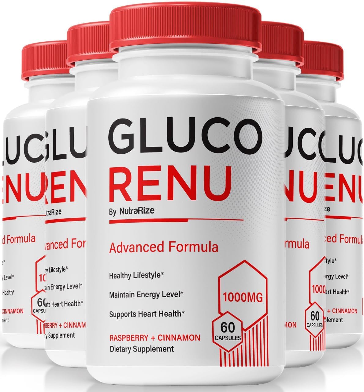 Amazon.com: (5 Pack) Gluco Renu Capsules, Official GlucoRenu Pills ...