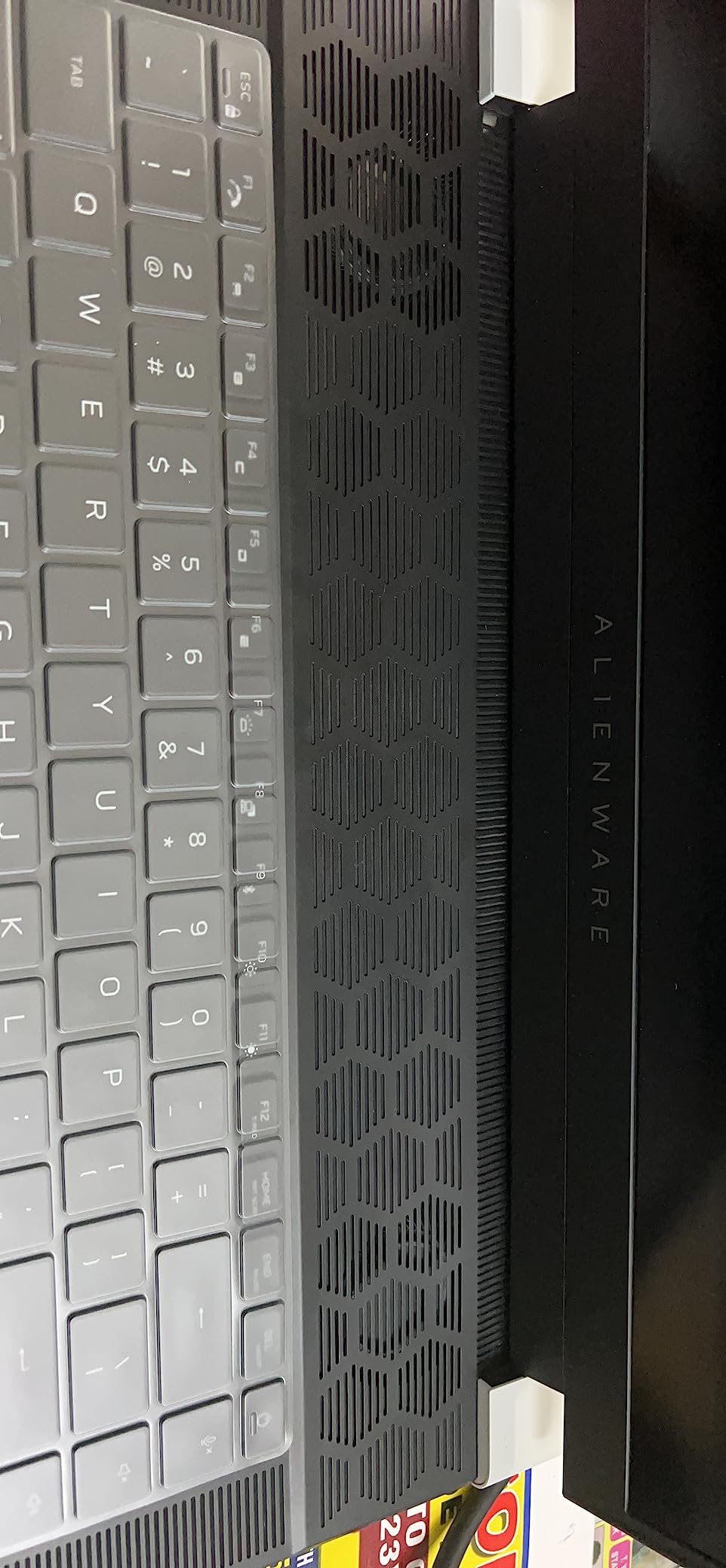 RAYA TPU Keyboard Skin Cover for Dell Alienware m15 R7 & Alienware m16 ...