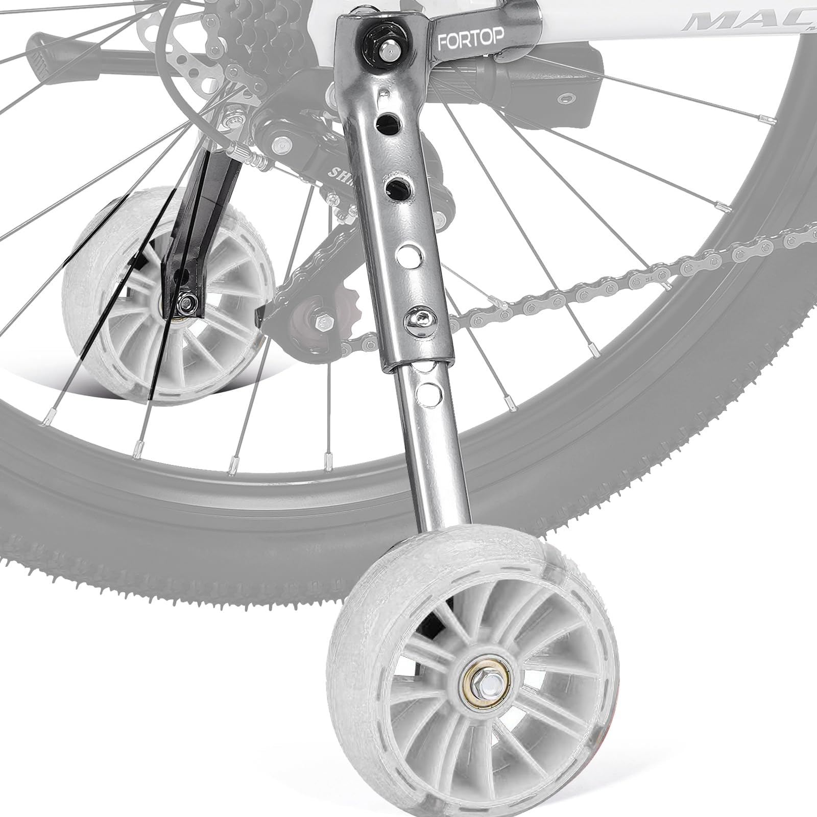 Amazon.com: Nakazawa Bicycle Training Wheels for Bike,Fits 12-20 Inch ...