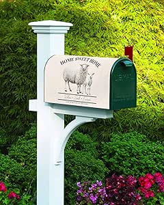 Amazon.com: Mailbox Covers Rustic Animal Farmhouse Sheep Mail Box Cover ...