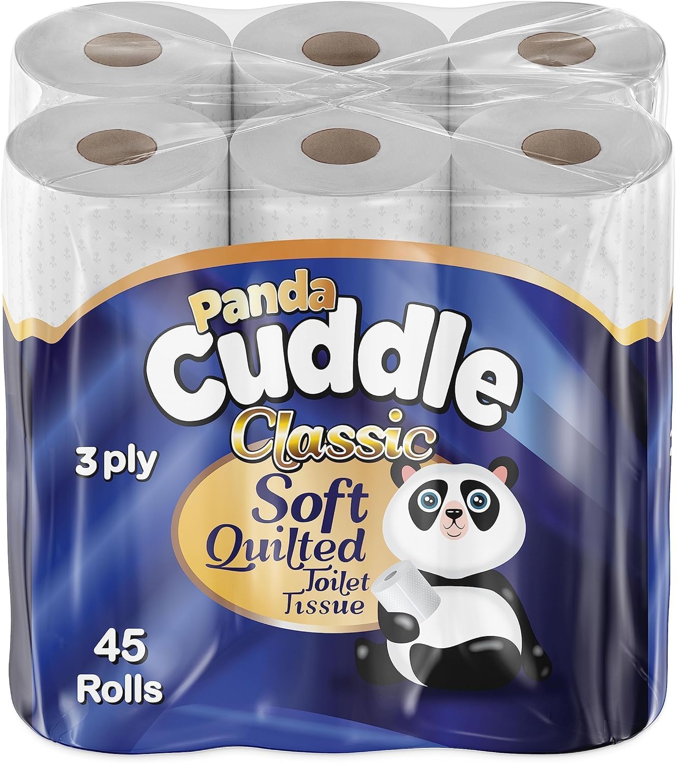 Protectafile 3 PLY Toilet Rolls Soft Unscented Quilted Loo Toilet ...