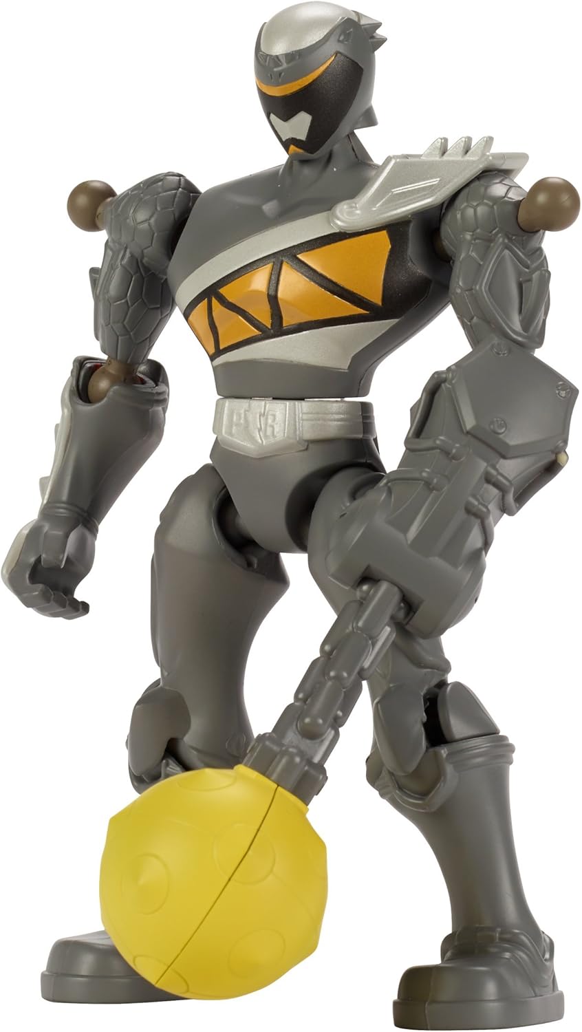 Power Rangers - Mixx N Morph Dino Charge Graphite Ranger Action Figure ...