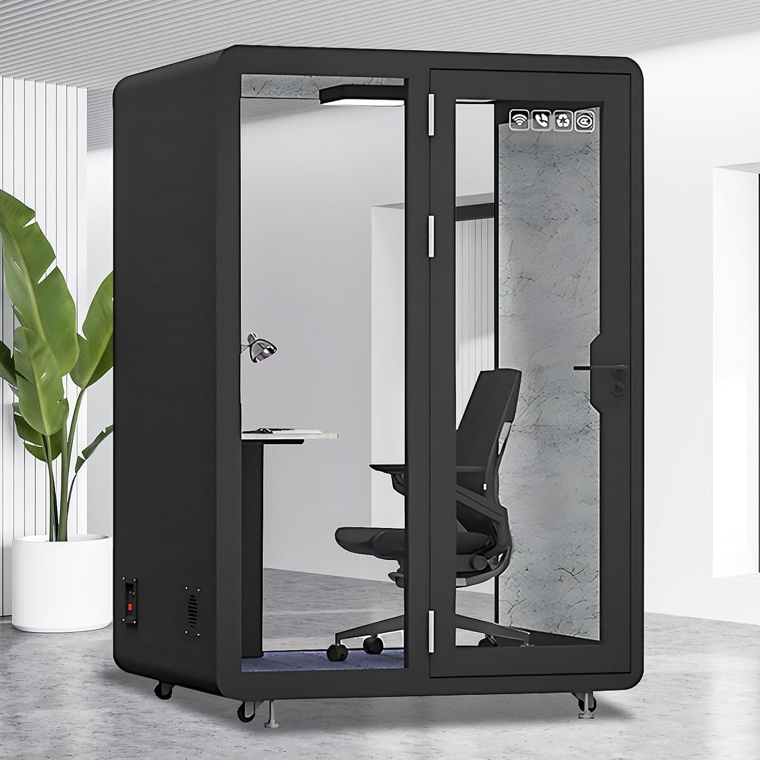 Amazon.com: X-Comfot Office Sound Booth with Audio Privacy - Portable ...