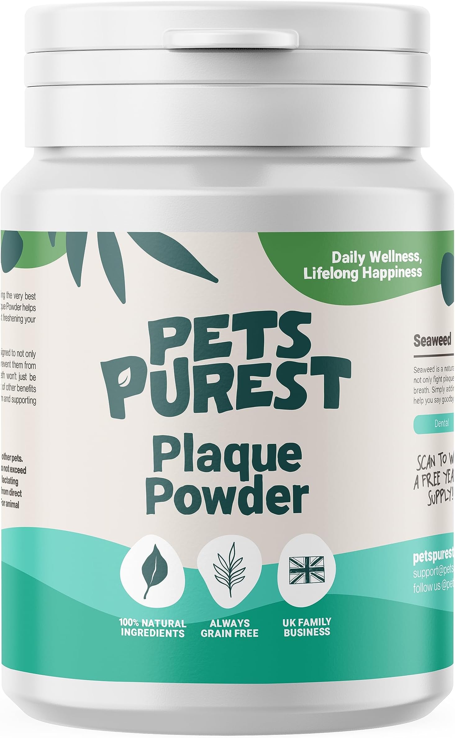 Plaque Banish 100% Natural Plaque Off 180g for Dogs | Tartar Remover ...