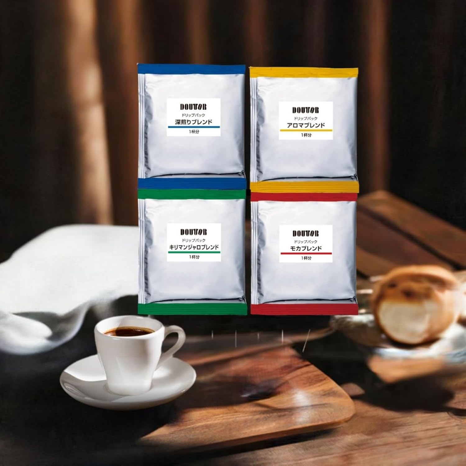Amazon.co.jp: ドトールコーヒー DOUTOR ドリップパック ドリップコーヒ アソート 飲み比べ 珈琲 バラエティ セット ...