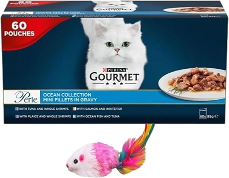 Gourmet Perle Ocean Collection Mini Fillets in Gravy 60 x 85g (5100g ...