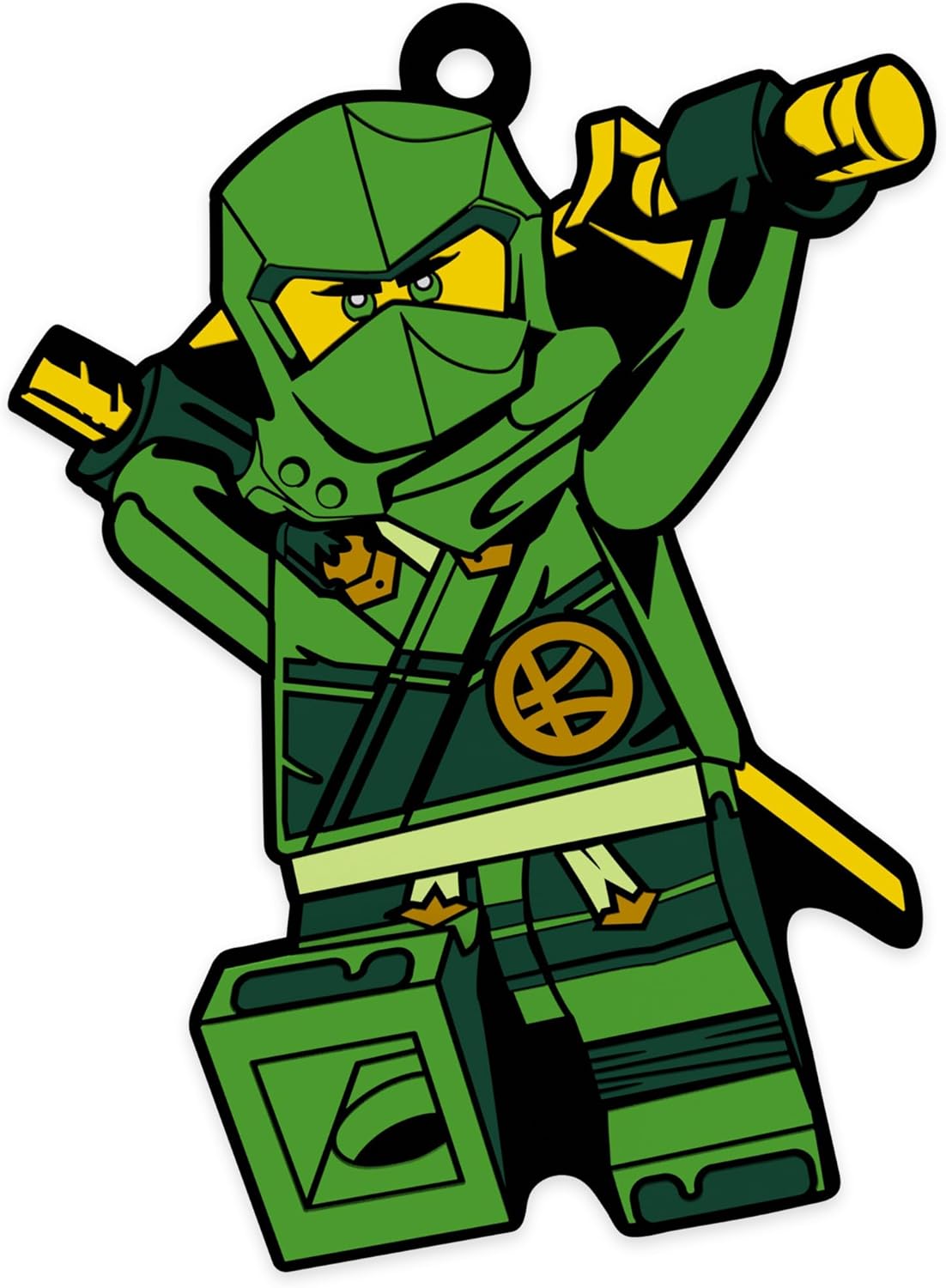 Amazon.com: Lego Ninjago Decorative, Silicone Refrigerator Magnet ...