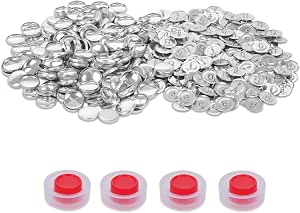 Amazon.com: 200 Set Kit with 4pc Self-Cover Buttons for Fabric - DIY ...