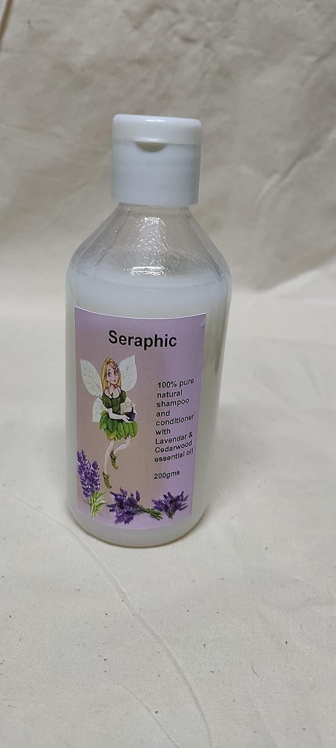 Buy Seraphic 100% pure natural plain shampoo and conditioner with ...