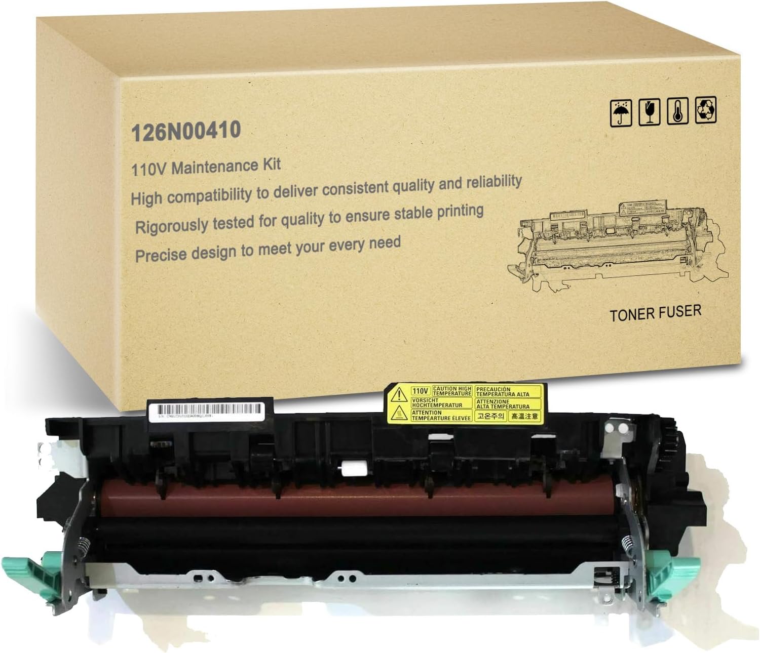 126N00410 Fuser Unit Replacement for Xerox WorkCentre 3315 3325 3335 ...