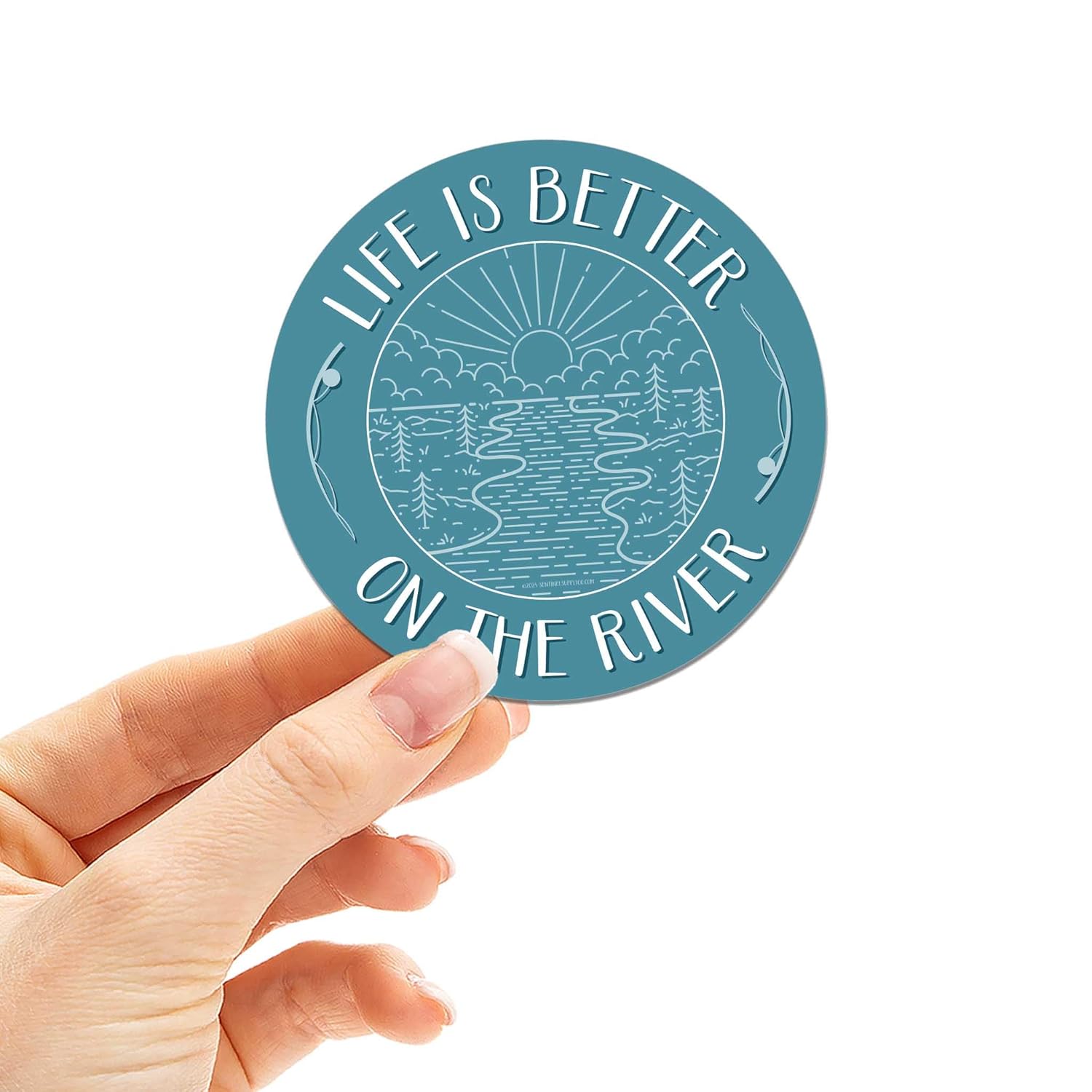 Amazon.com: Life is Better on the River Sticker - Floating, White Water ...