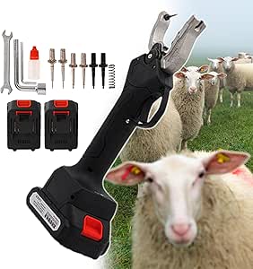 Amazon.com: pealiritansemen Electric Livestock Tagging Tool, Farm ...