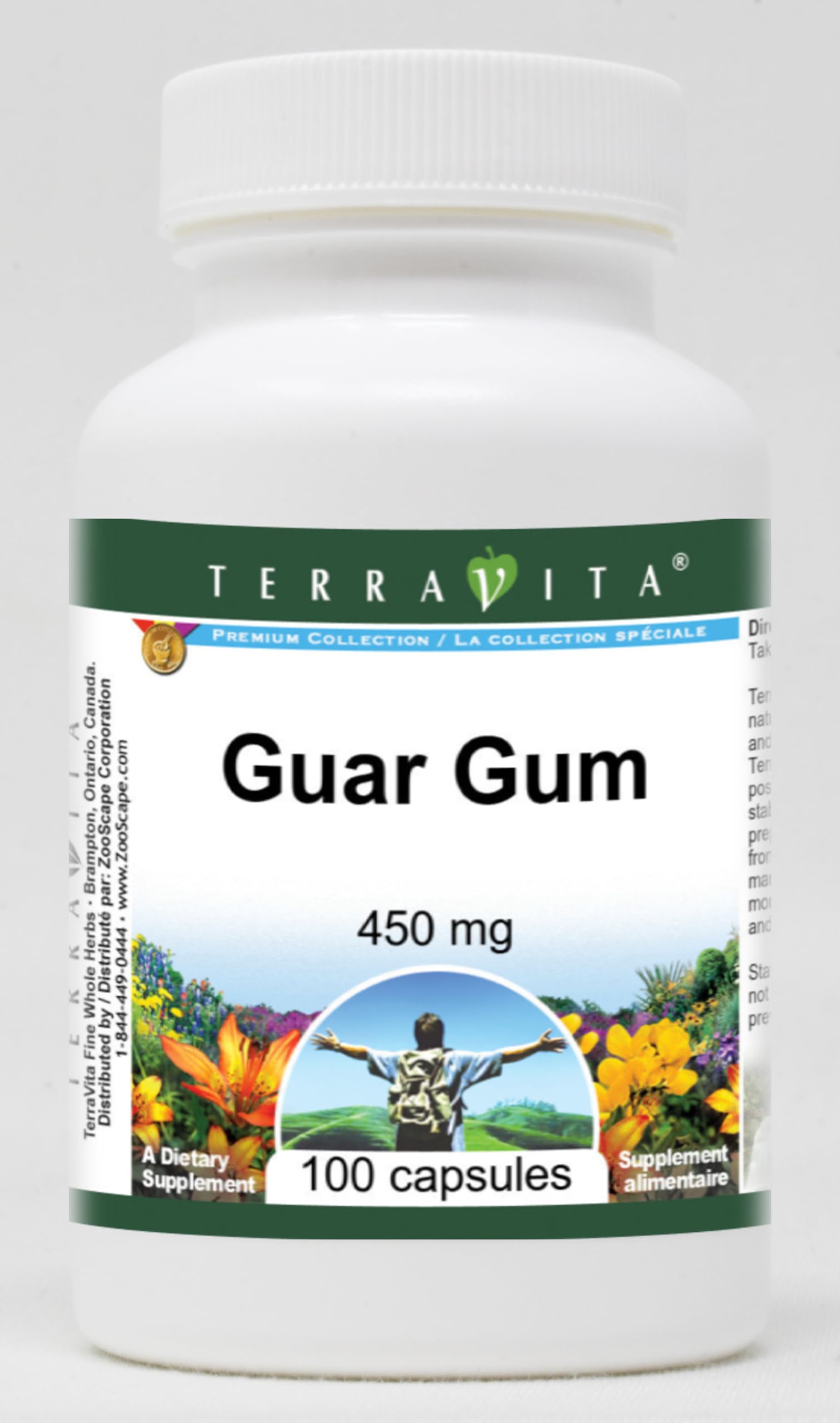 Amazon.com: Guar Gum - 450 mg (100 Capsules, ZIN: 513562) : Grocery ...