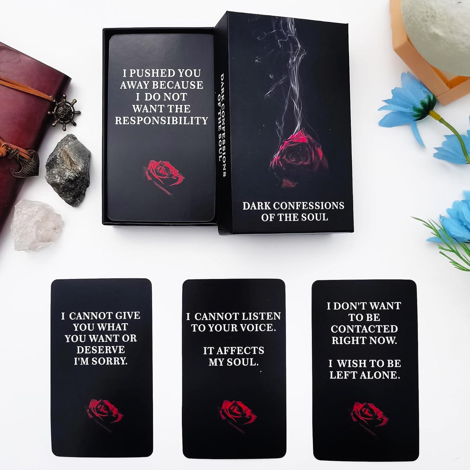 Amazon.com: ChaseDream Love Oracle Cards, Dark Confessions of The Soul ...