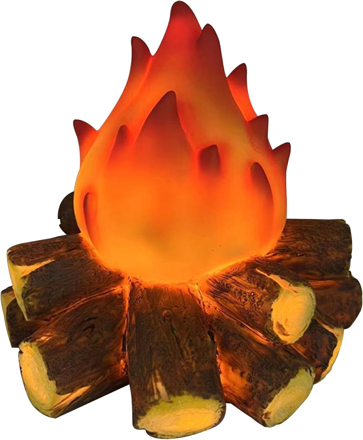 Amazon.com: Eaarliyam Fake Campfire,3D Faux Fireplace Logs Realistic ...