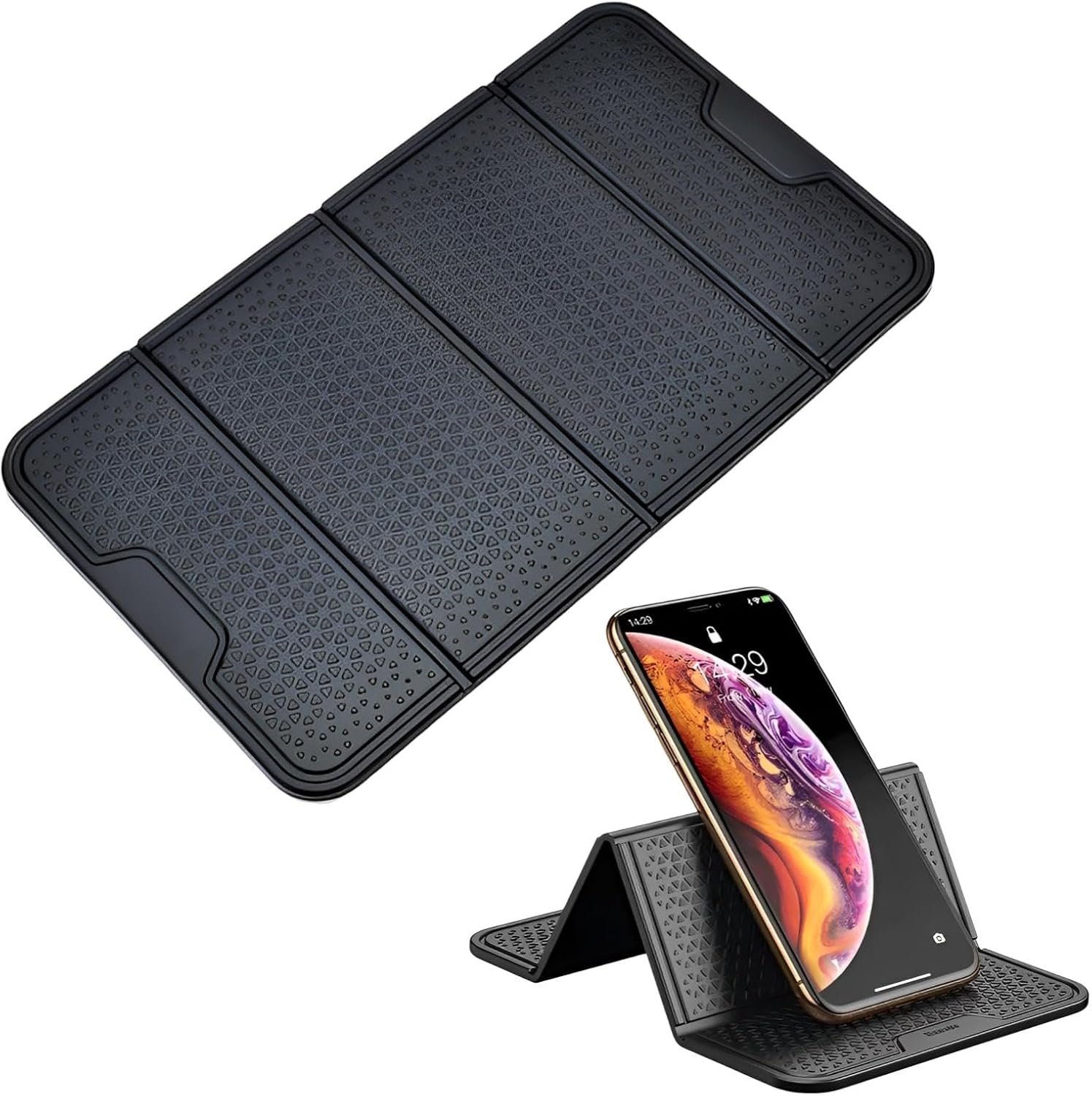 Amazon.co.jp: fogman 車 すべり止めシート スマホ ダッシュボード 車載 吸着マット スマホホルダー 携帯 : 車＆バイク