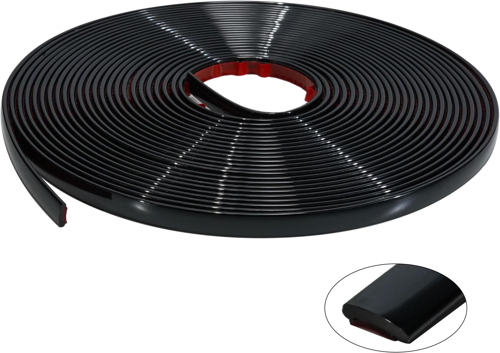 Amazon.com: Trim-Gard Embossed/Textured 3/4" All Black Body Side ...