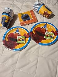 Amazon.com: MSS Sesame Street Birthday Party Supplies Bundle Pack for ...
