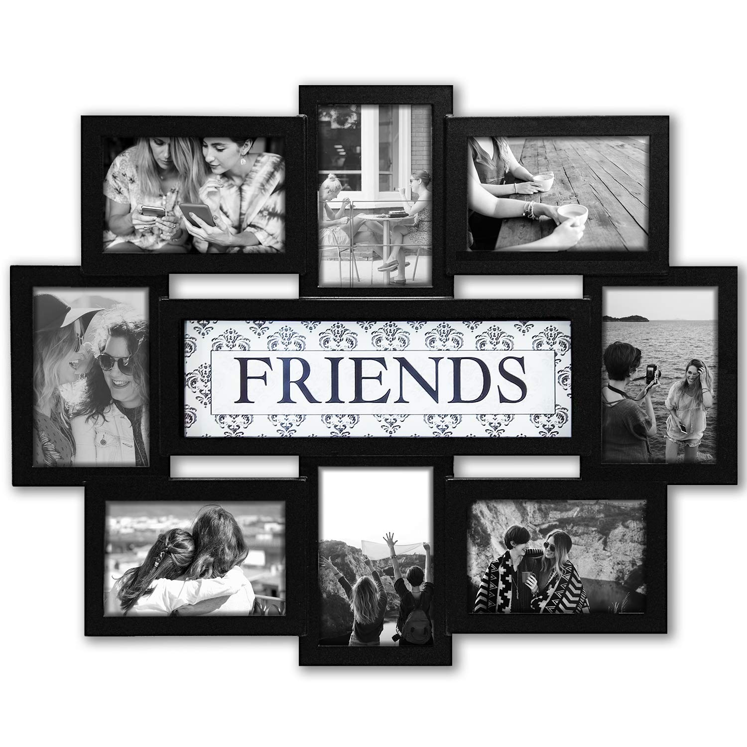 Amazon.com - Jerry & Maggie - Photo Frame 22x17 Friends Theme Black ...