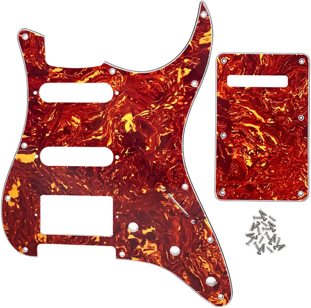 Amazon.com: Allparts Gibson Les Paul Backplate Set (Black) : Musical ...