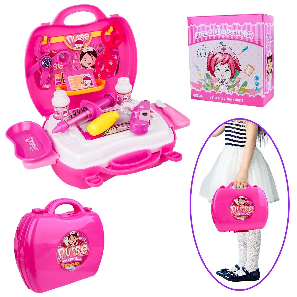 buy-meland-toy-doctor-kit-for-girls-pretend-play-doctor-set-with