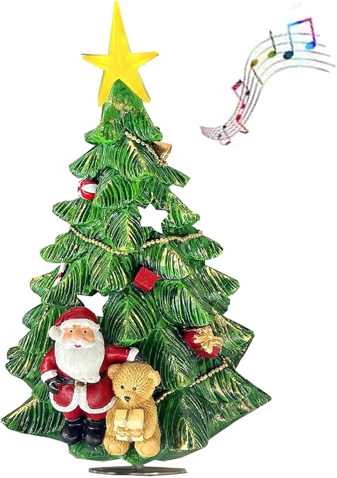 Amazon.com: Romway LED Tabletop Christmas Tree, 11 Inch Mini Christmas ...