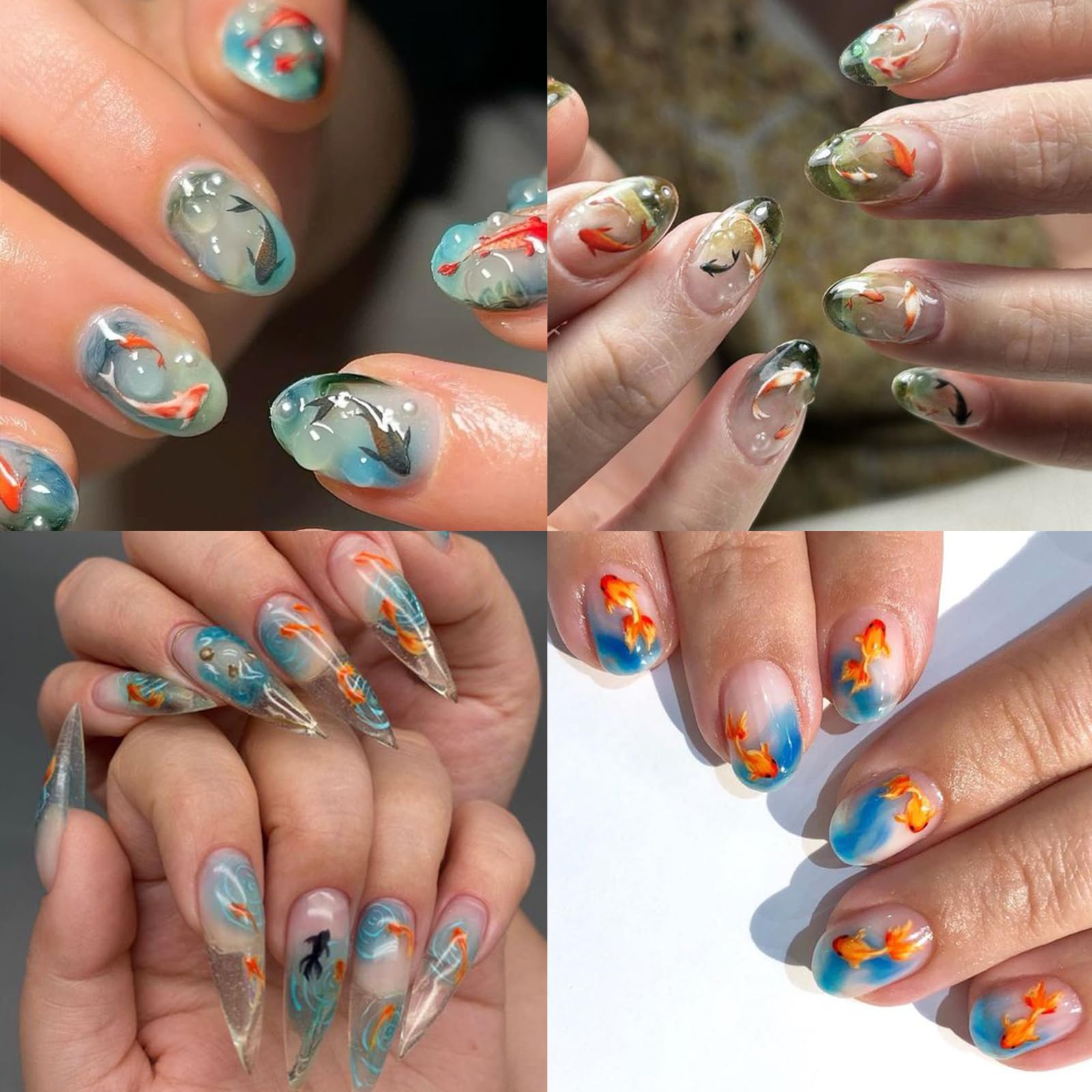Koi Fish Nail Art 60 Poppy Nail Design Ideas For Remembrance Day
