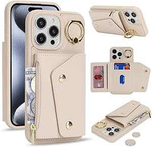 Amazon.com: Lipvina for iPhone 13 Pro Max/iPhone 12 Pro Max Case Wallet with Card Holder ...