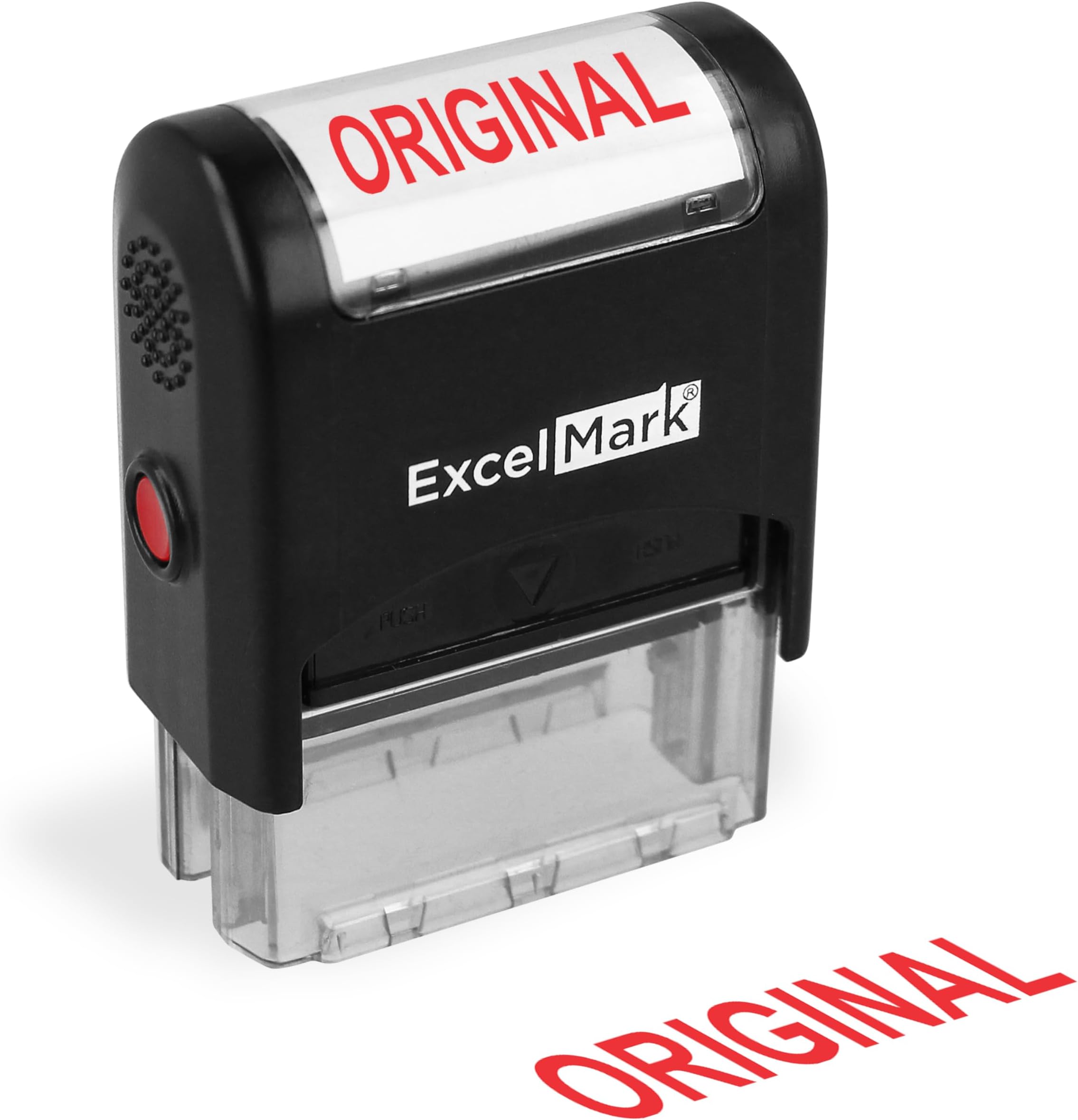 Amazon.com : Xstamper(R) One-Color Title Stamp, Pre-Inked, "Original ...