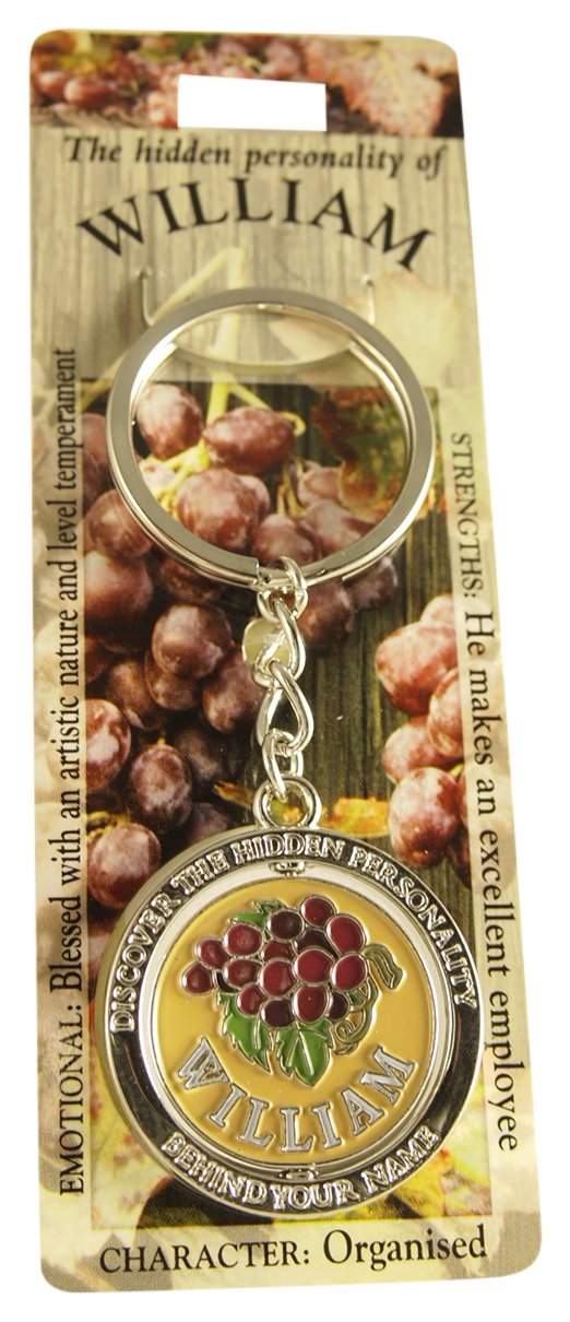 Personality Keyrings WILLIAM Key Chain (01400238) : Amazon.in: Office ...