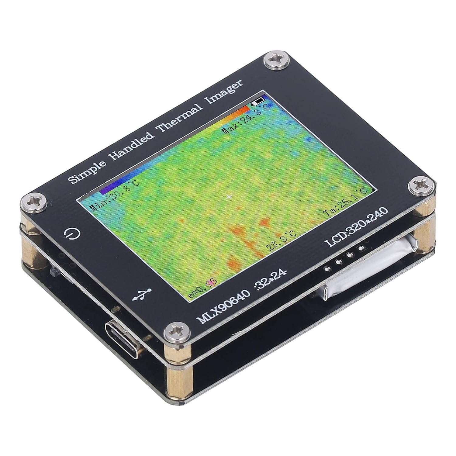Thermal Imager Infrared Camera, ‑40 ℃ to 300 ℃ Handheld Multifunctional ...