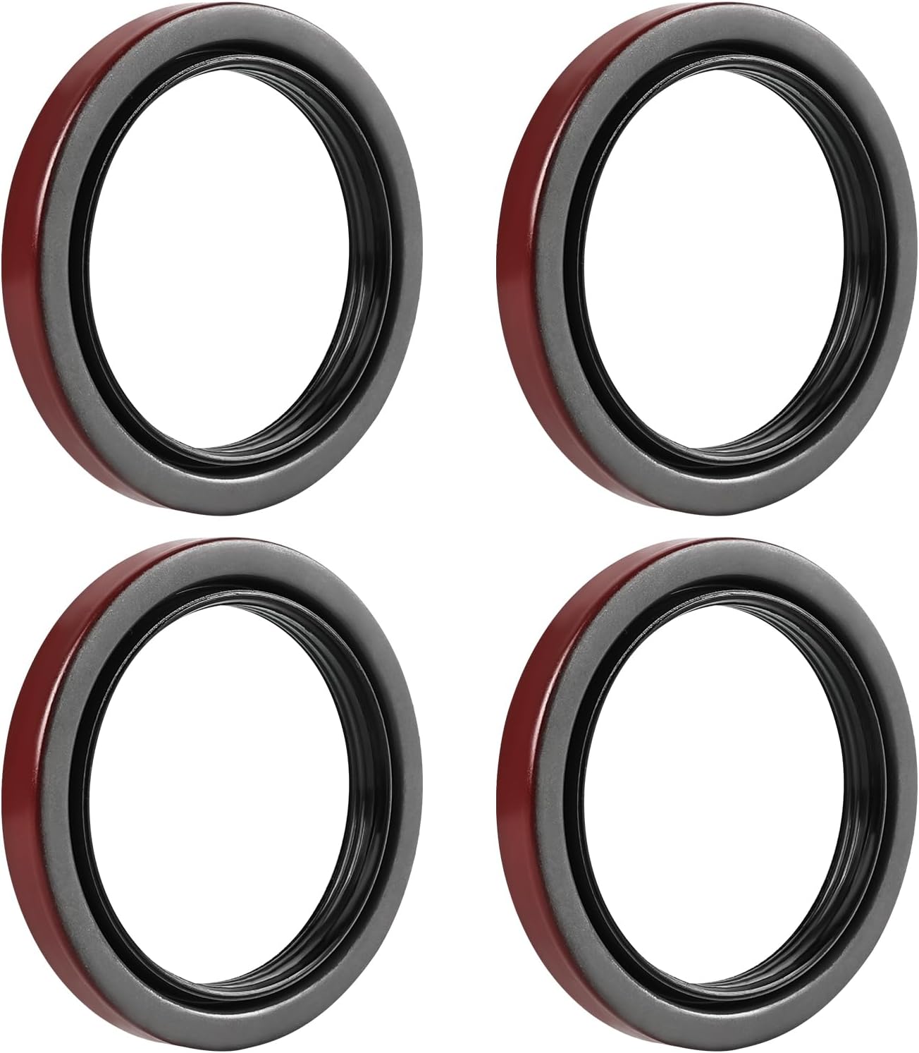 Amazon.com: WMPHE 4PCS Trailer Hub Wheel Unitized Oil Seals Compatible ...
