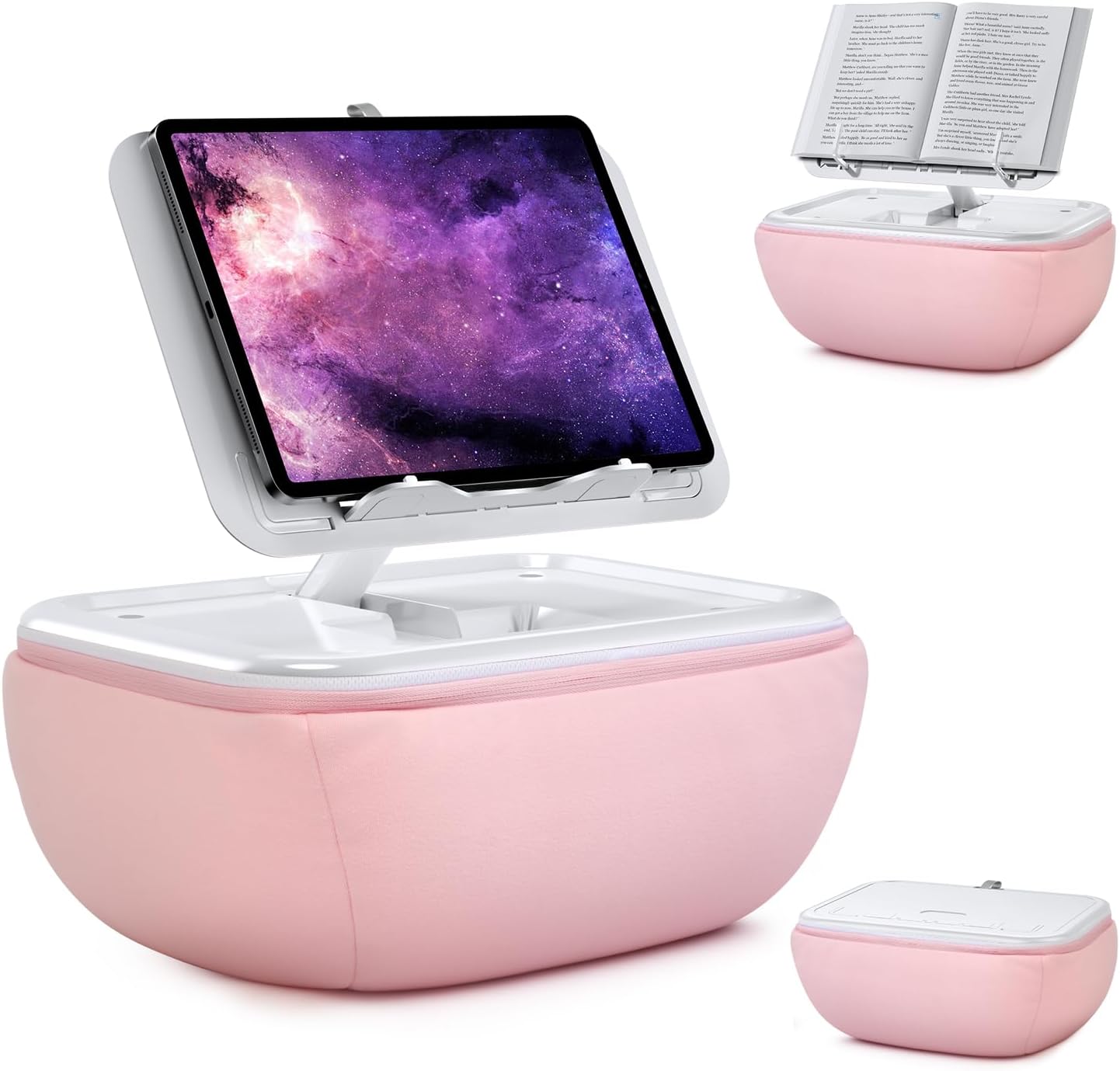 Amazon.com: elitehood Tablet Pillow Stand, Foldable iPad Stand for Lap ...