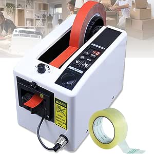 Amazon.com: CHUNTIANMEI Automatic Tape Dispenser Electric Tape Cutter ...