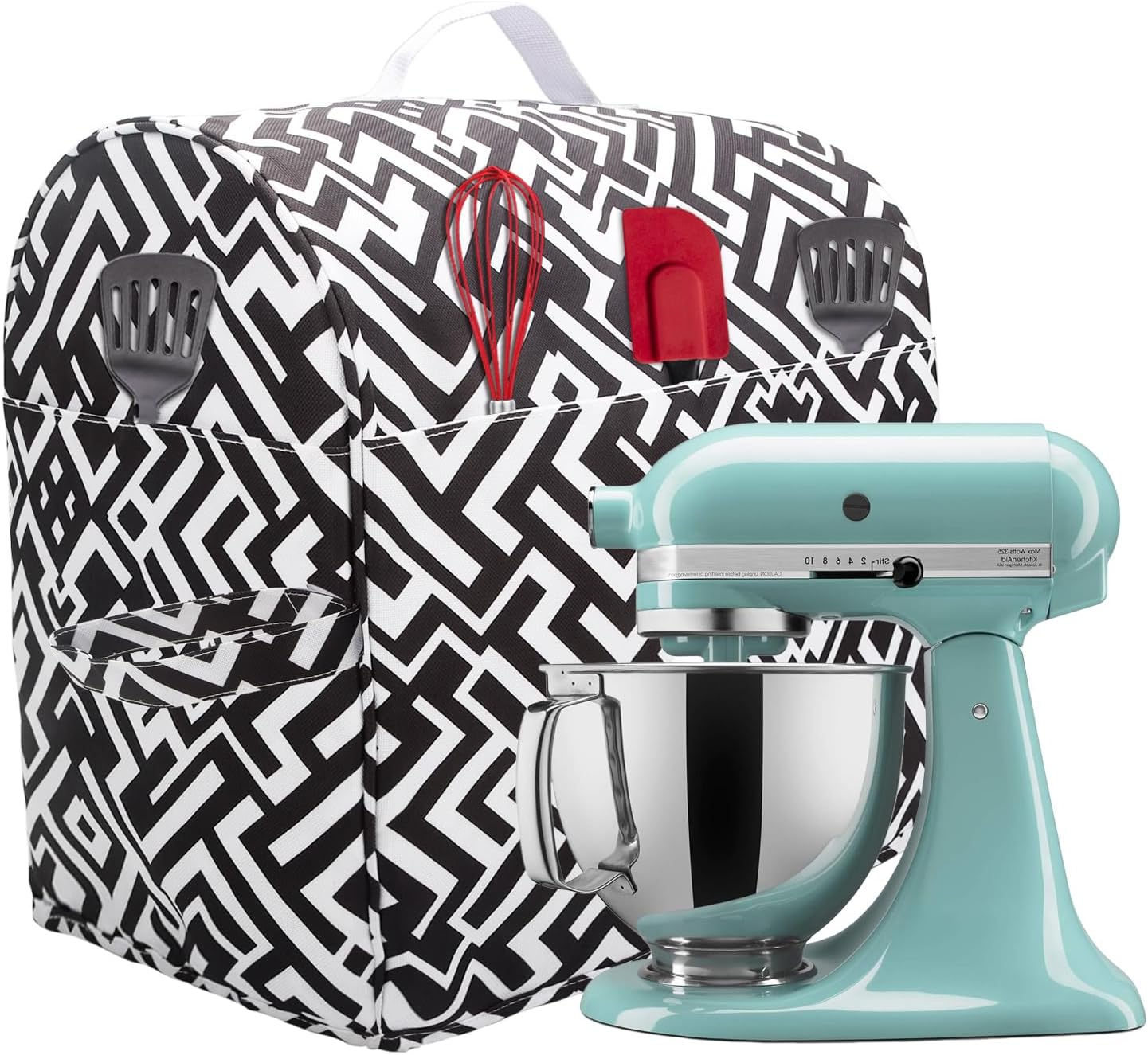 Amazon.com: Stand Mixer Dust Cover for Kitchen aid Tilt-Head 4.5-5 Qt ...