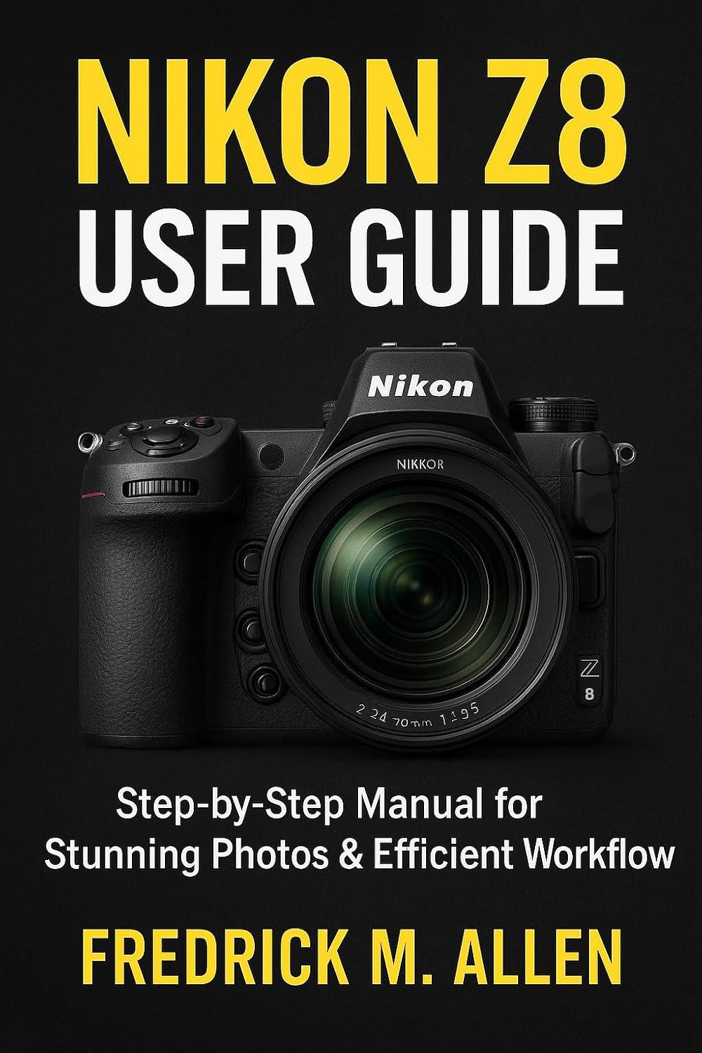 NIKON Z8 USER GUIDE: Step-by-Step Manual for Stunning Photos ...