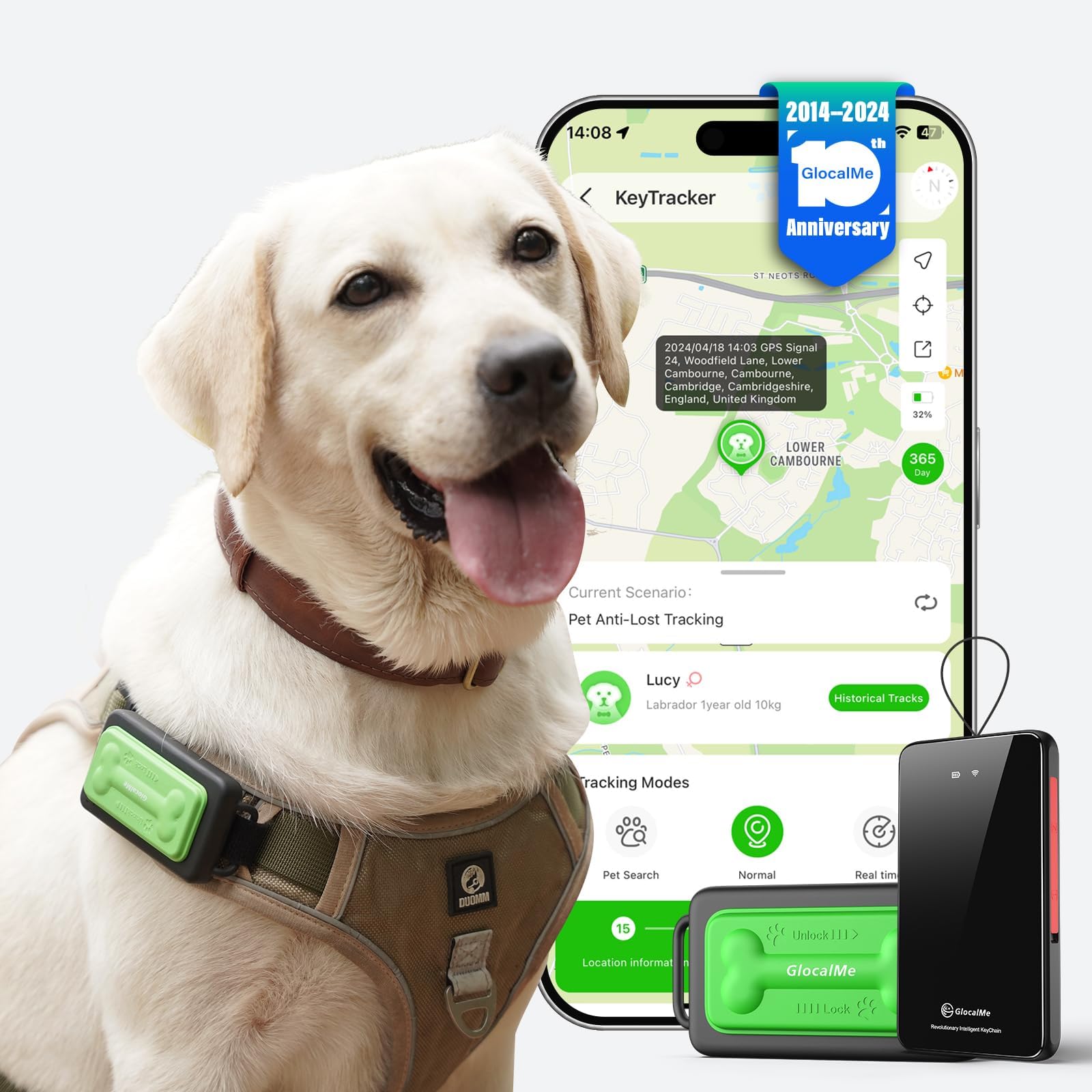 Amazon.com: PAJ GPS Tracker for Dogs - Runaway Alarms + Worldwide Live ...