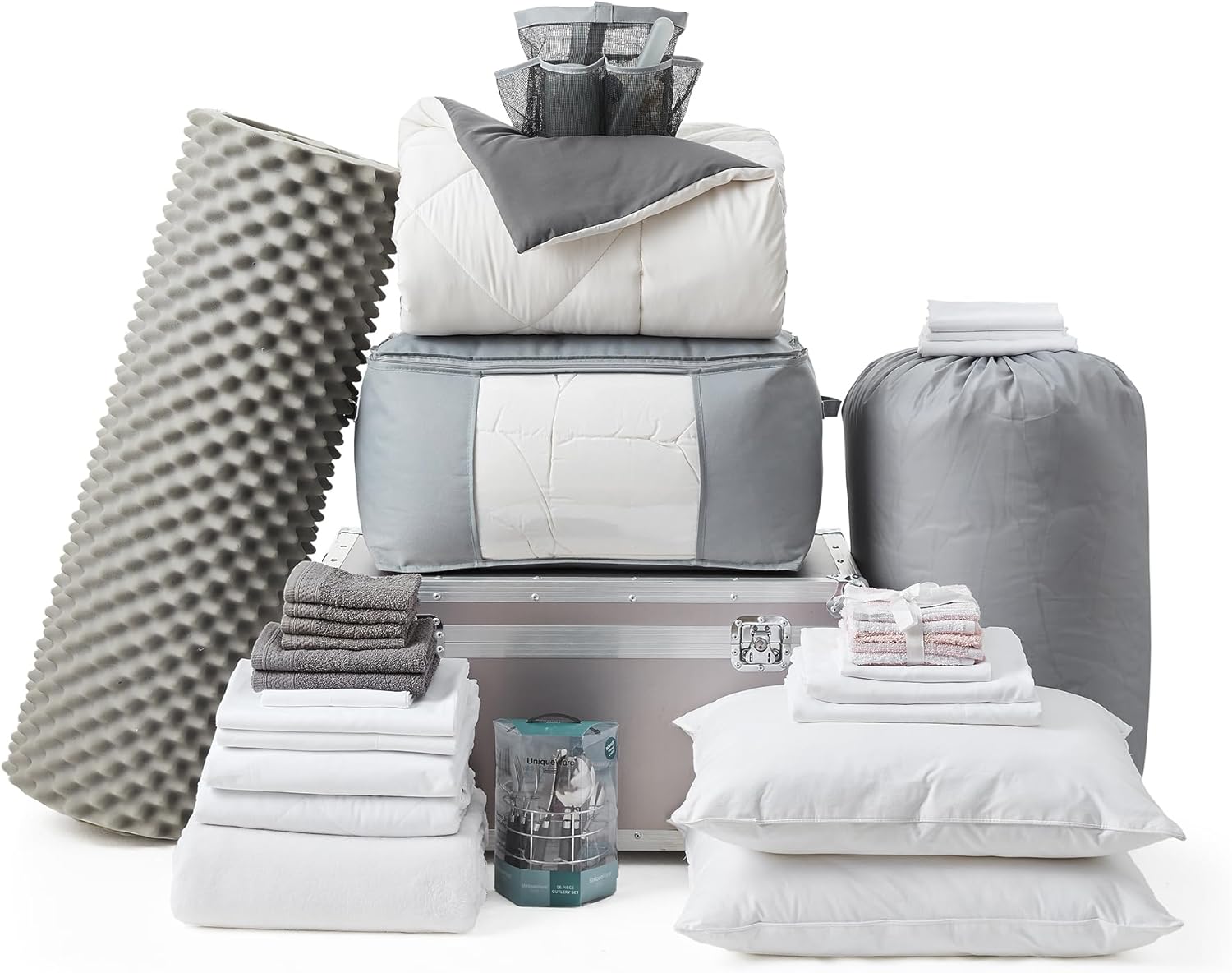 Amazon.com: Ultimate College Dorm Supplies Luxury Pack - Twin XL ...
