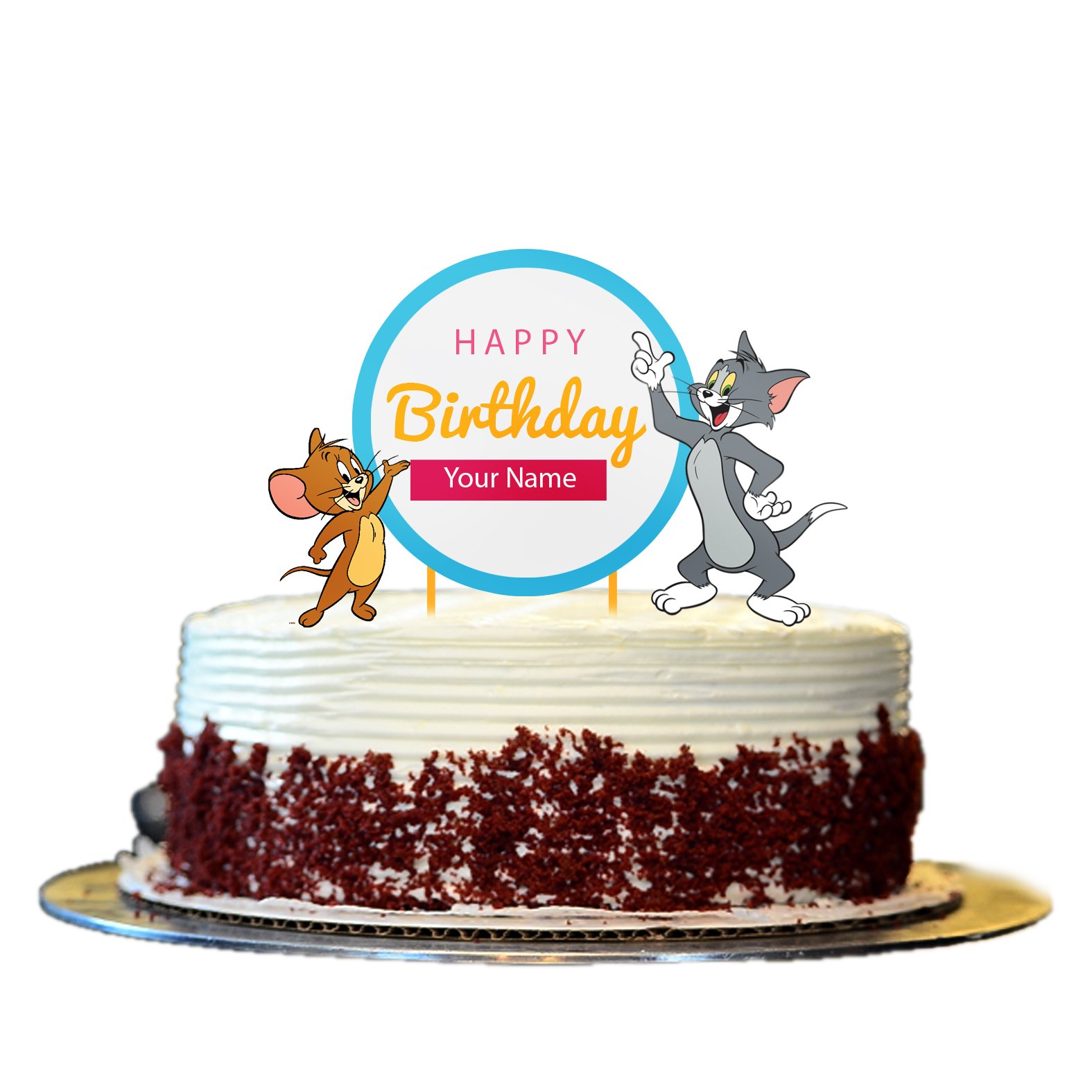 Happy 52nd Birthday Tom Cake