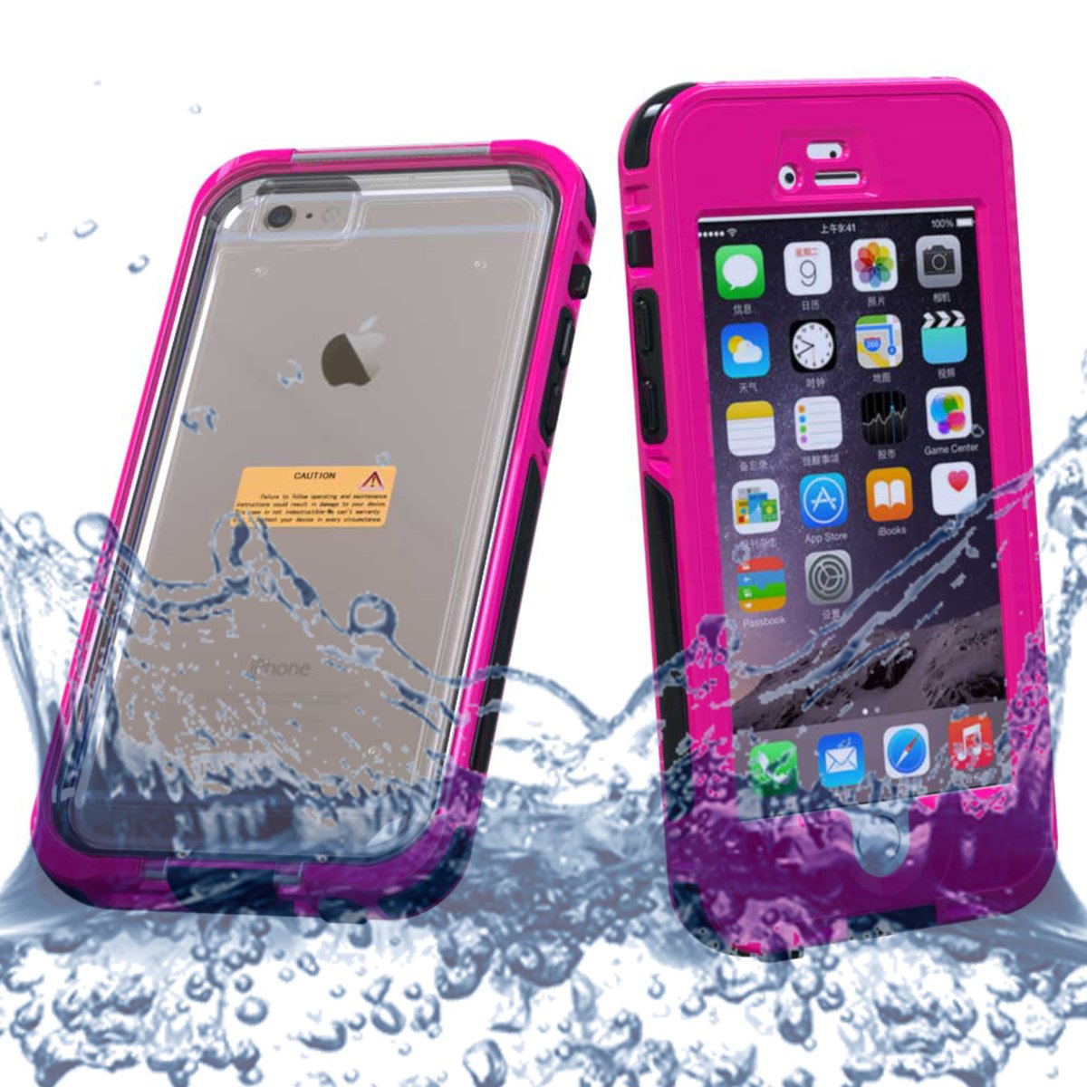iPhone 6 Plus Waterproof Case, Instanttool iPhone 6 Plus Underwater ...