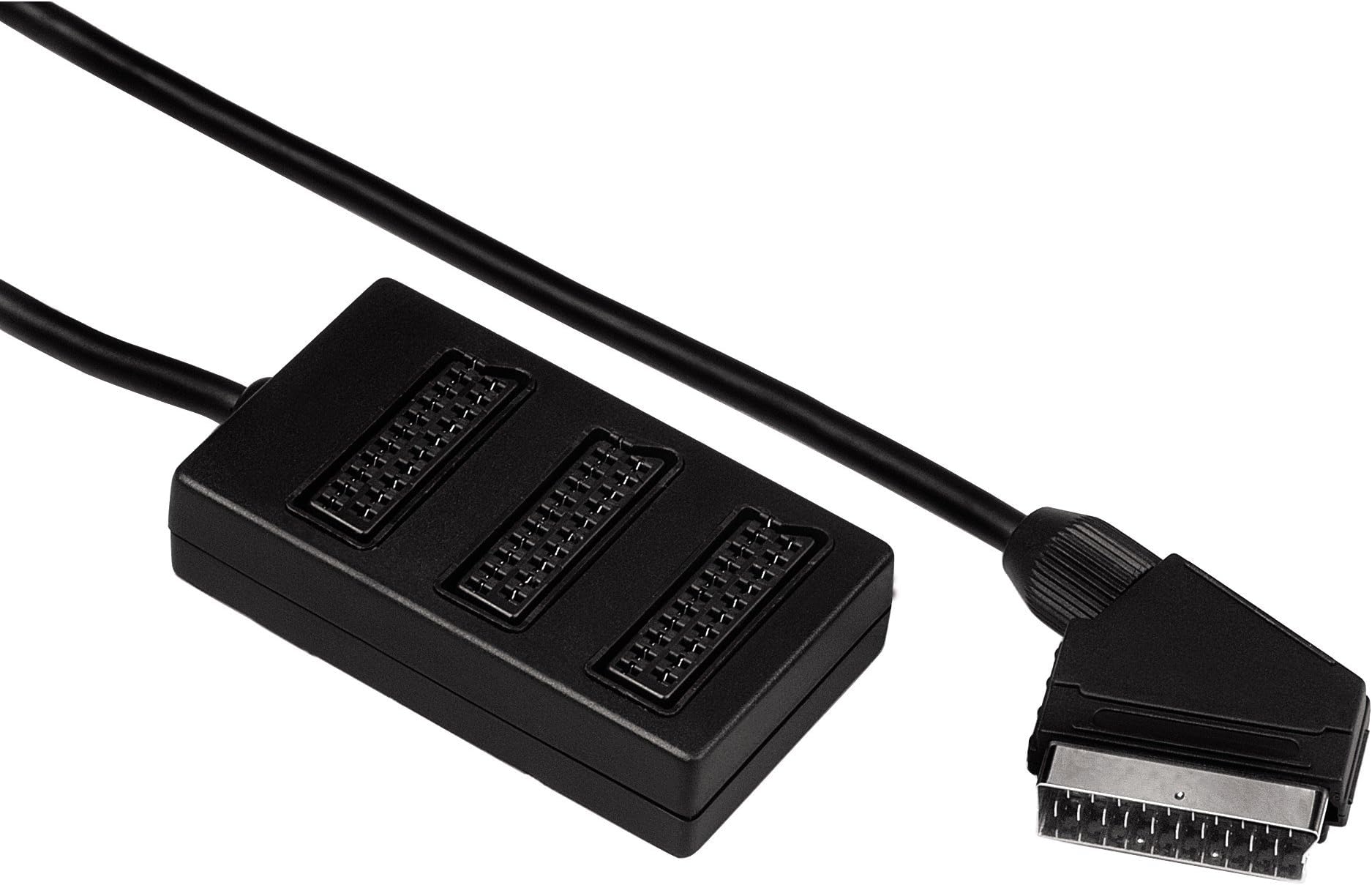 Hama, SCART Splitter, 3x 11933: Amazon.co.uk: Electronics & Photo